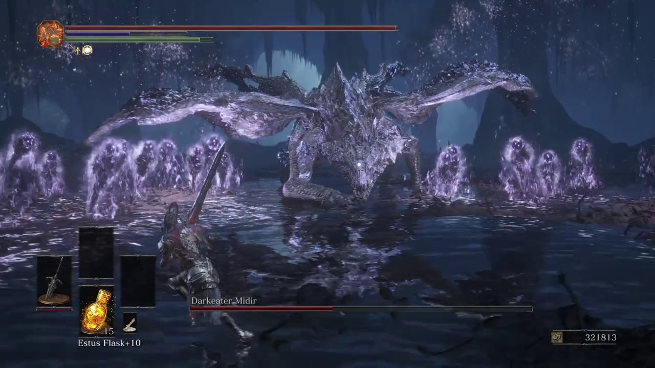 Dark Souls 3 : Knight Artorias vs Midir (NG+7, FLAWLESS) - YouTube