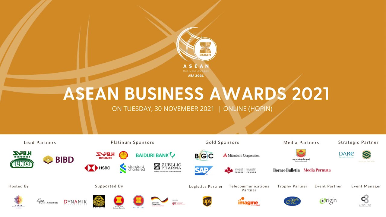 ASEAN Business Awards 2021 l 30 November 2021 - YouTube