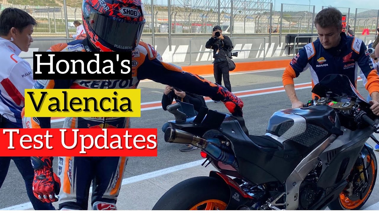The Updates Honda Brought To The Valencia Test | Motogp News - YouTube