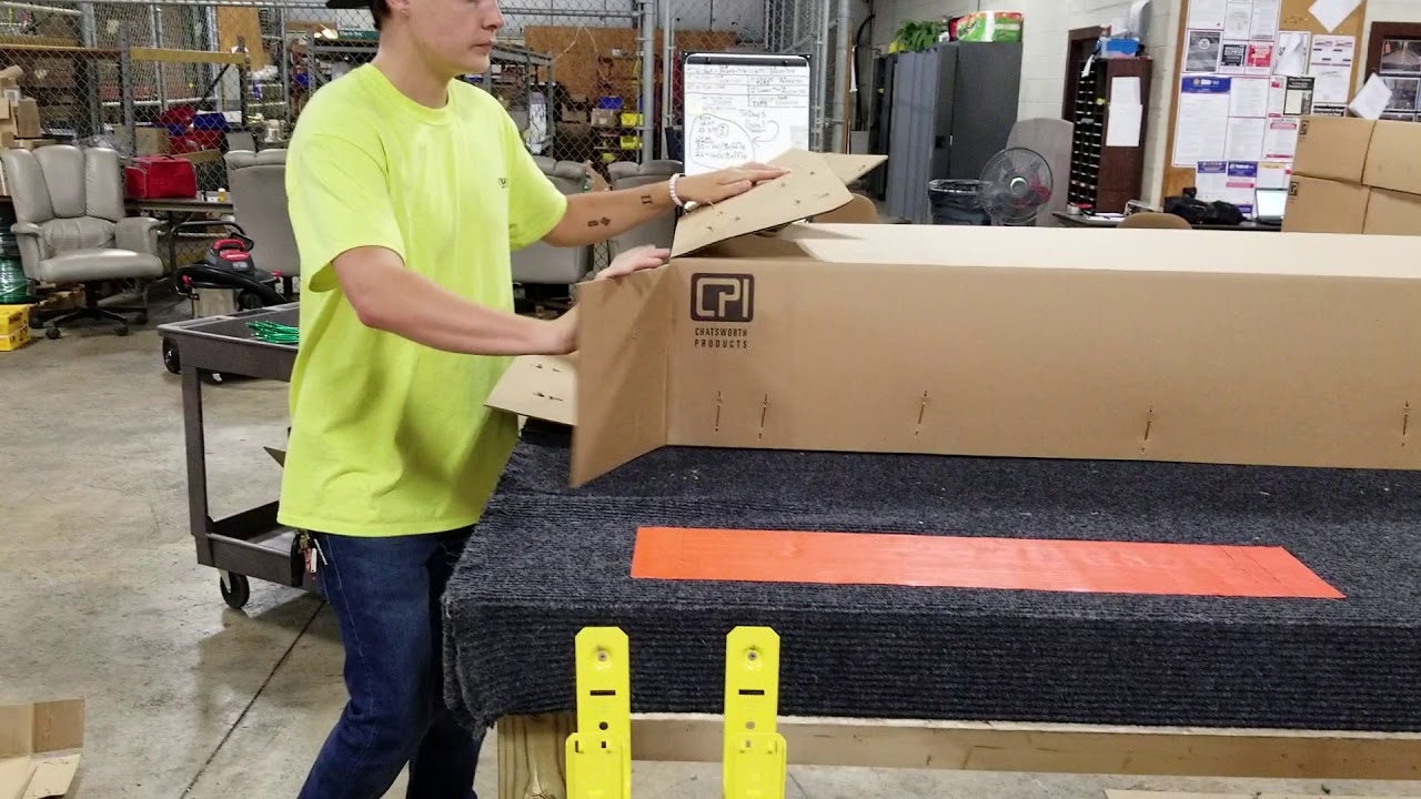 CPI 19" 4 Post Rack(2) - YouTube