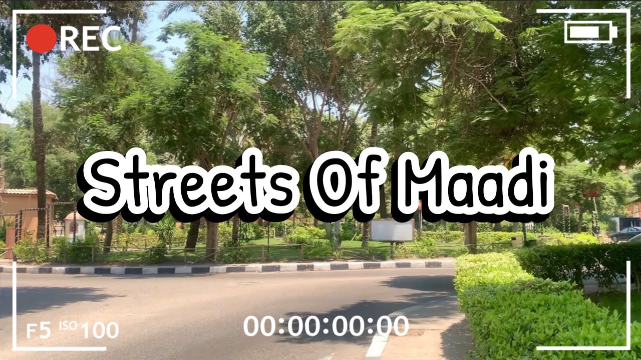 Best Streets of Maadi | City for Expats in Egypt - YouTube