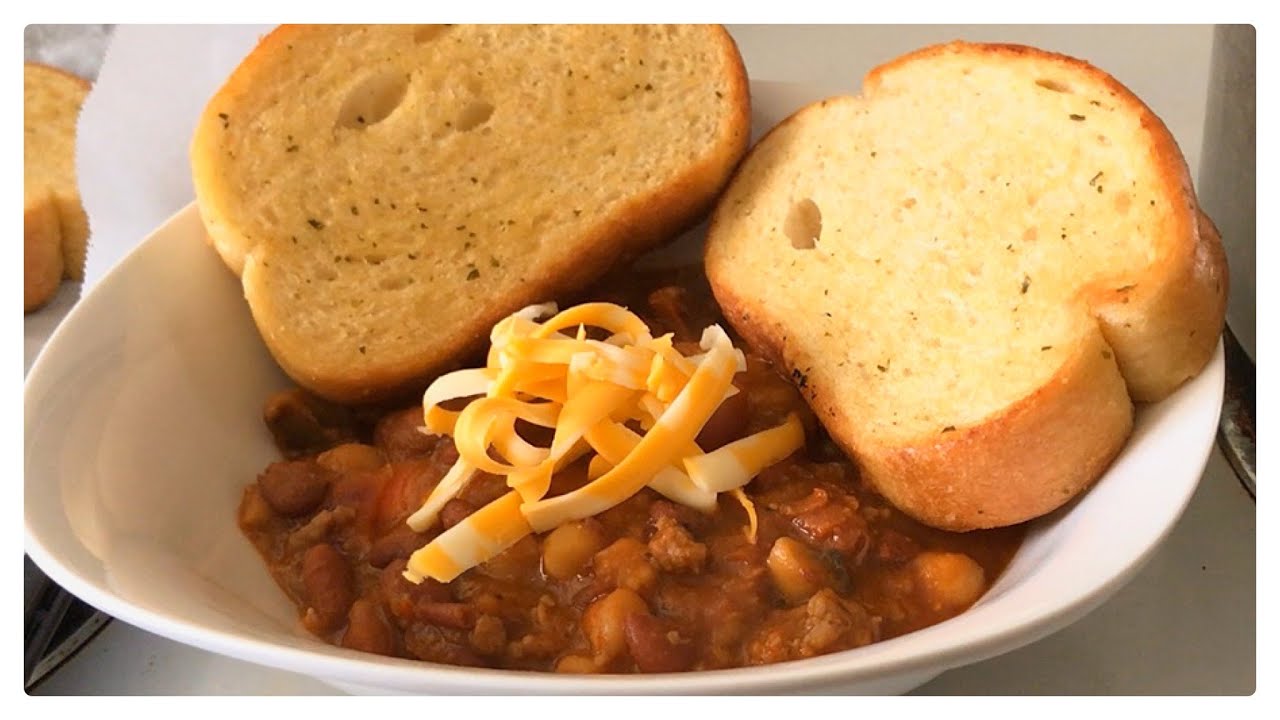 Simple, Rich and Hearty Bean Beef Chili - YouTube