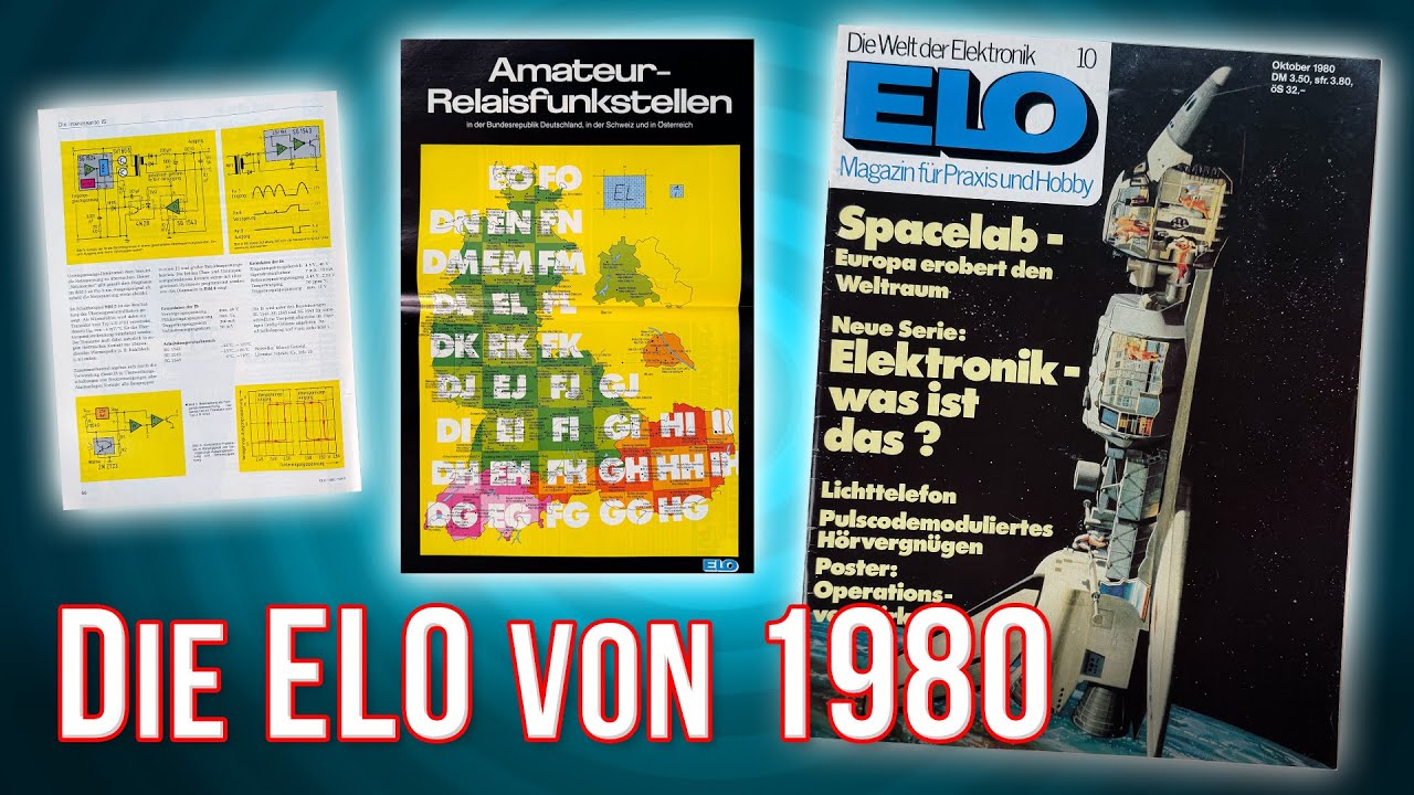 ELO 1980 📰 Die beste Elektronik Zeitschrift - YouTube