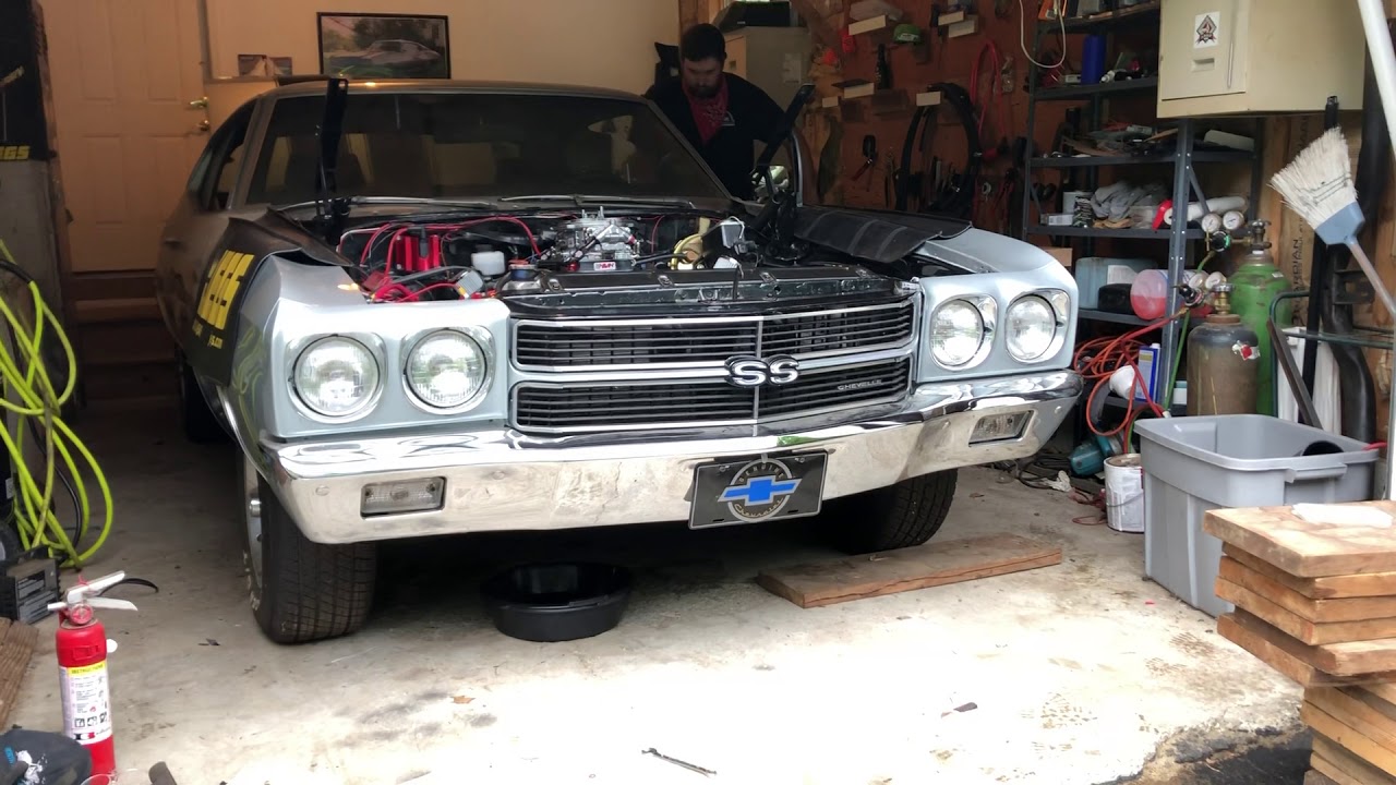 First start 598 big block - YouTube