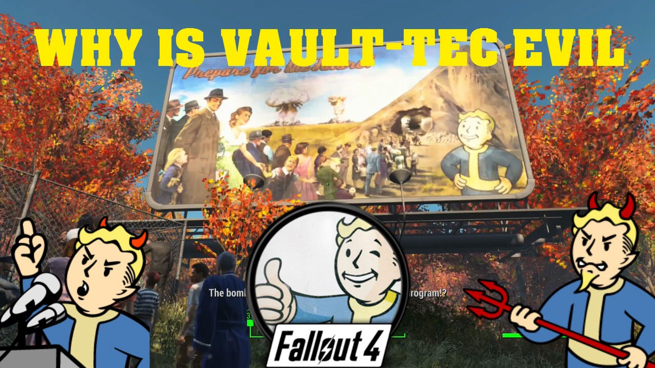 Why Is Vault-Tec Evil In Fallout ? - YouTube