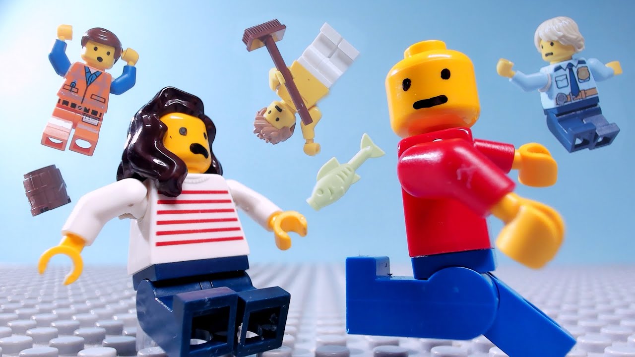 45 Seconds of EPIC Lego Stop Motion Tests - YouTube