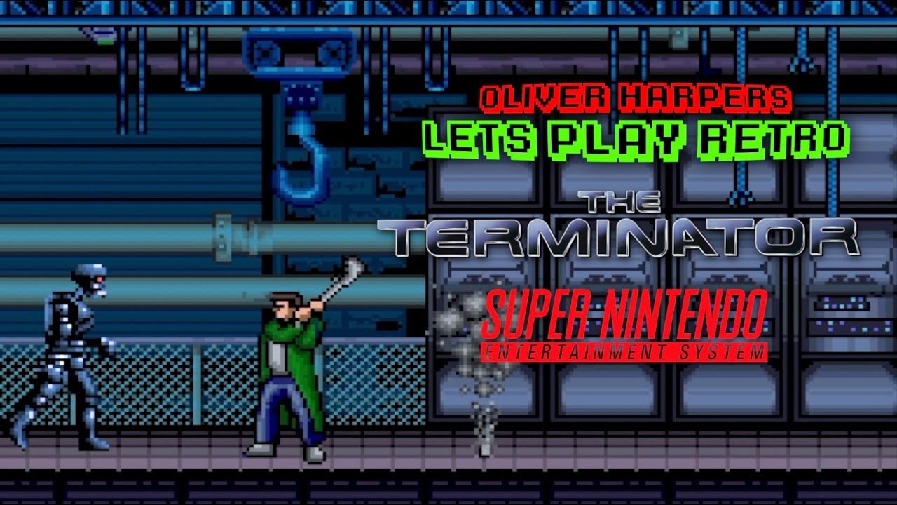 The Terminator (Super Nintendo) Let's Play Retro - YouTube