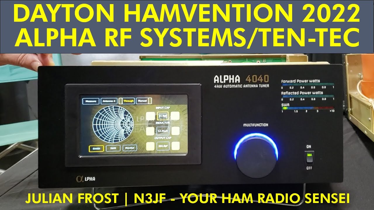 ALPHA RF Systems and Ten-Tec - Dayton Hamvention 2022 - YouTube