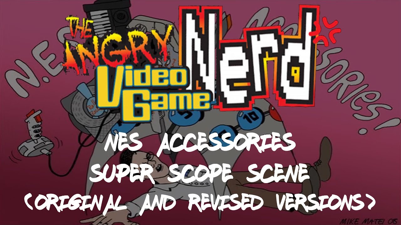 AVGN | NES Accessories | Super Scope Scene (Original and Revised ...