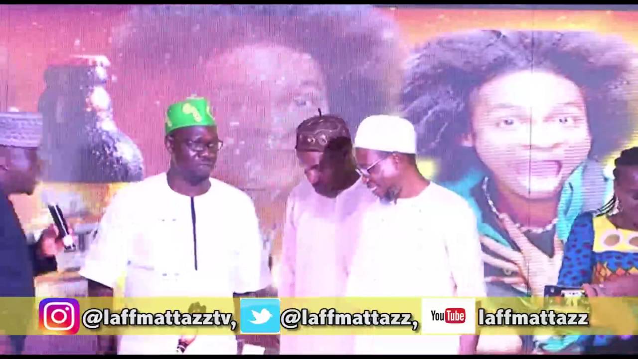 Gbenga Adeyinka D'1st surprises Denrele Edun at Laffmattazz; Osogbo ...