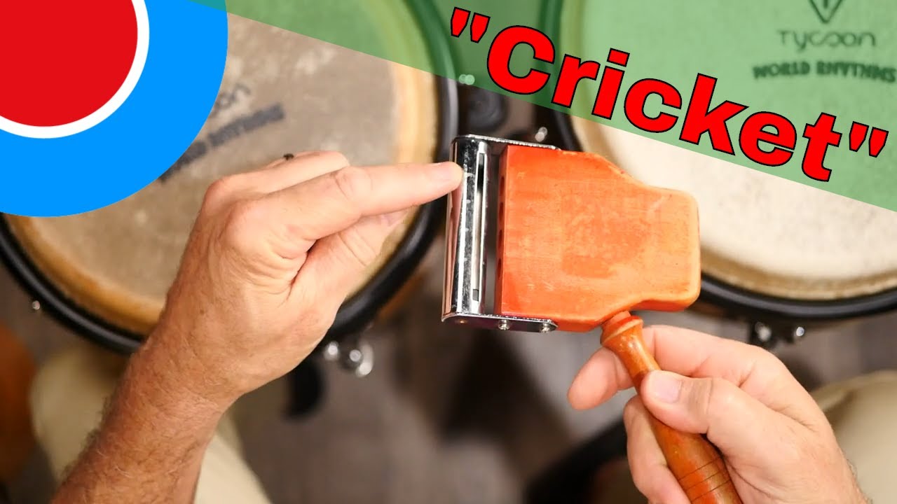 "Cricket" Uncommon Percussion Instrument - YouTube