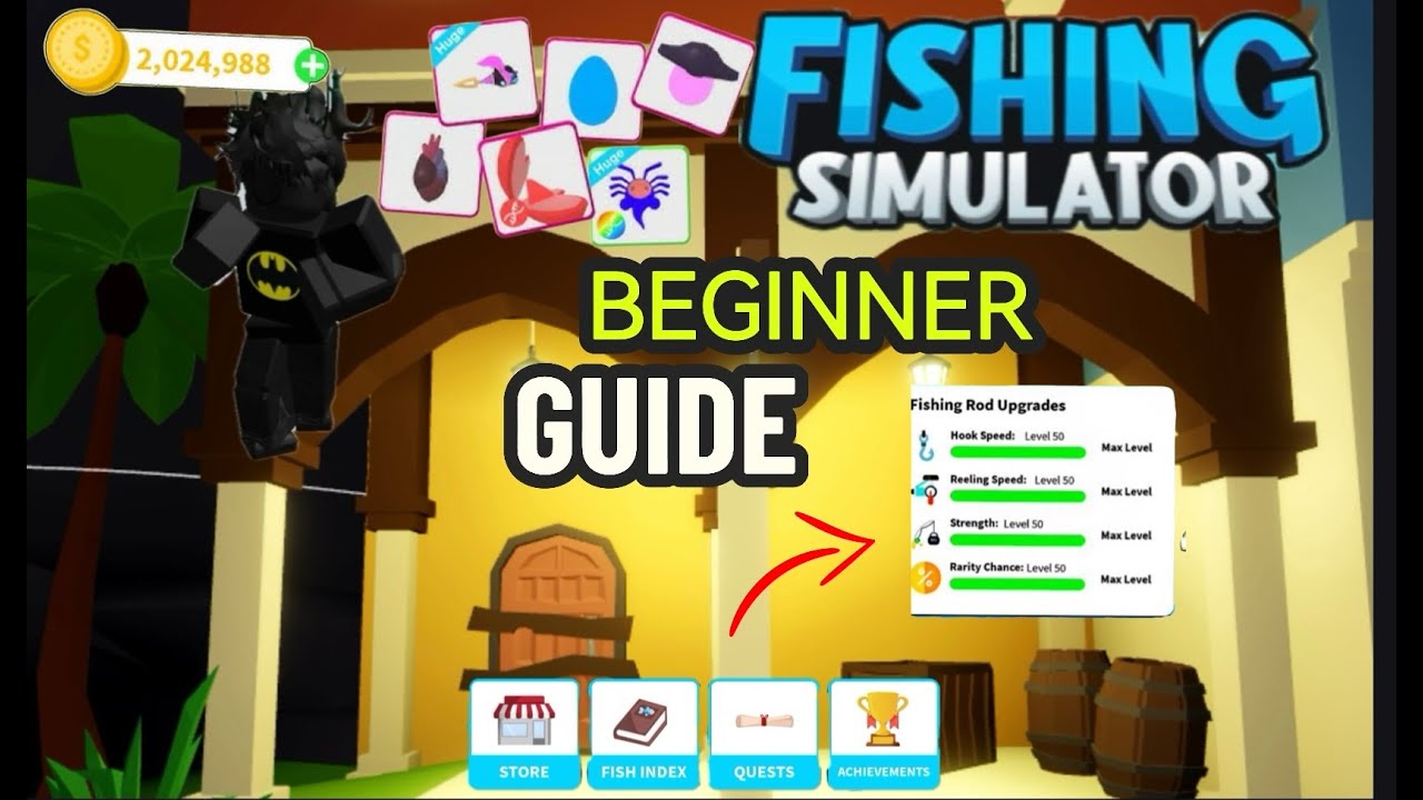 ULTIMATE BEGINNER GUIDE! - Fishing Simulator. - YouTube