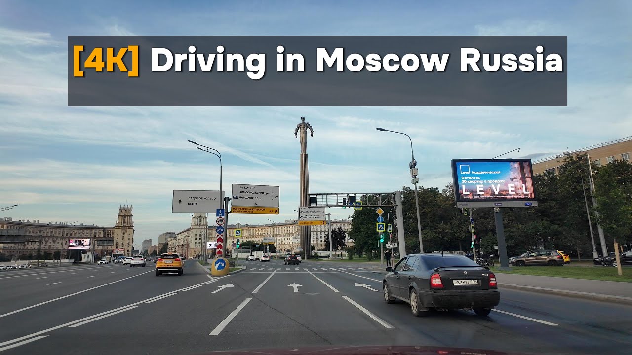 [4K] 🚗Stunning MOSCOW City 🇷🇺Evening Drive 2025 - YouTube