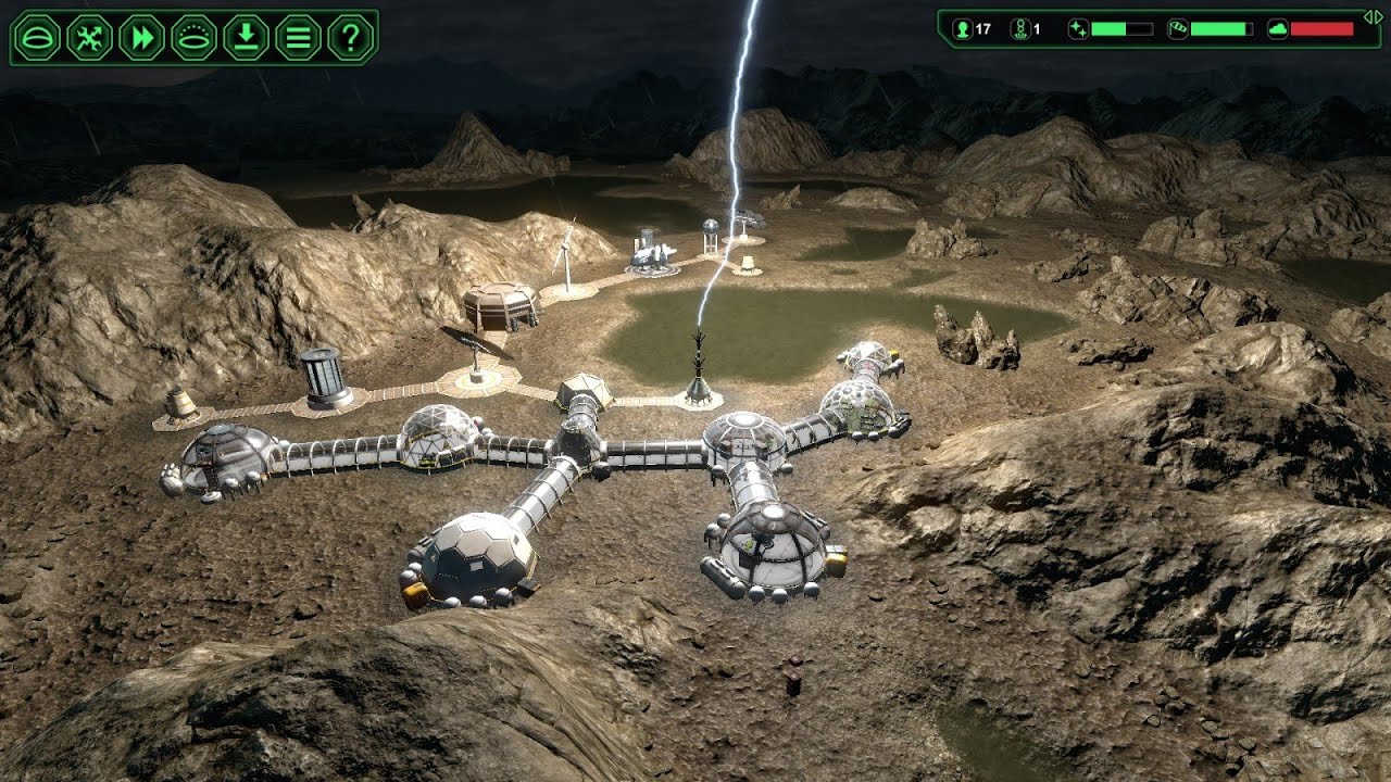 Planetbase - 1.1 Beta - Class S - New Storm Planet - YouTube