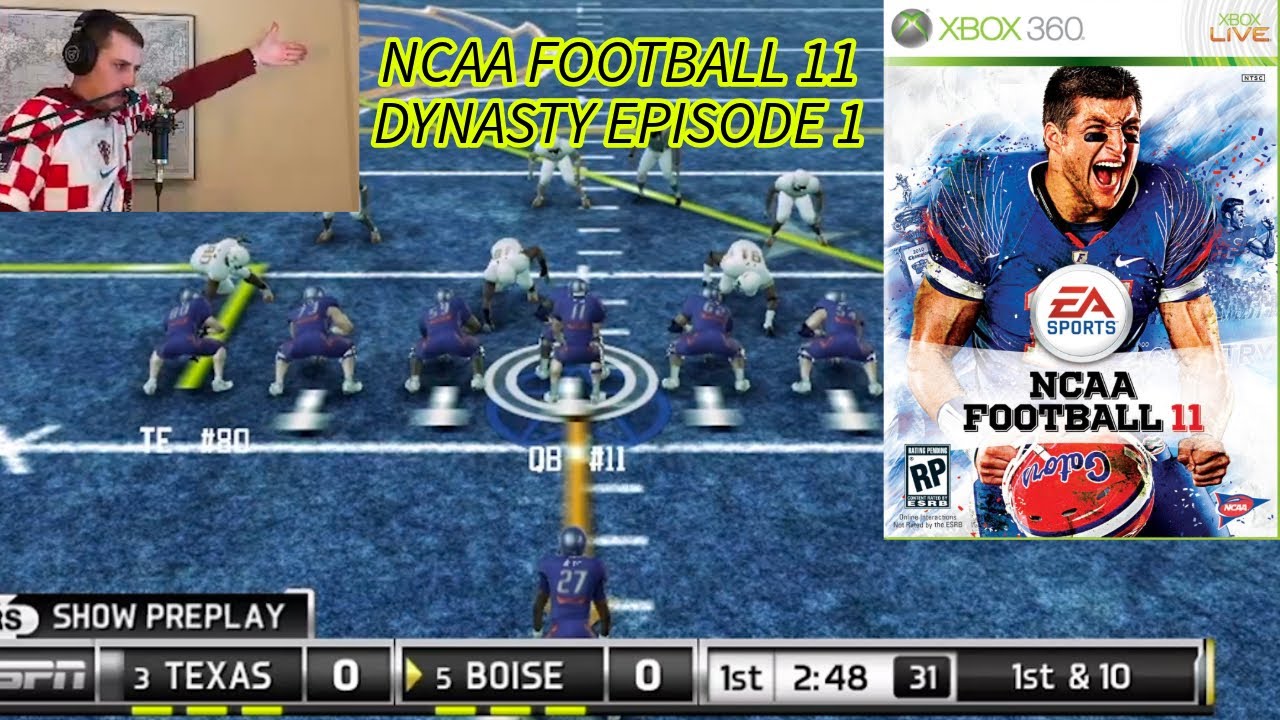 NCAA Football 2011 Dynasty Mode: Episode 1 | Season Opener - YouTube