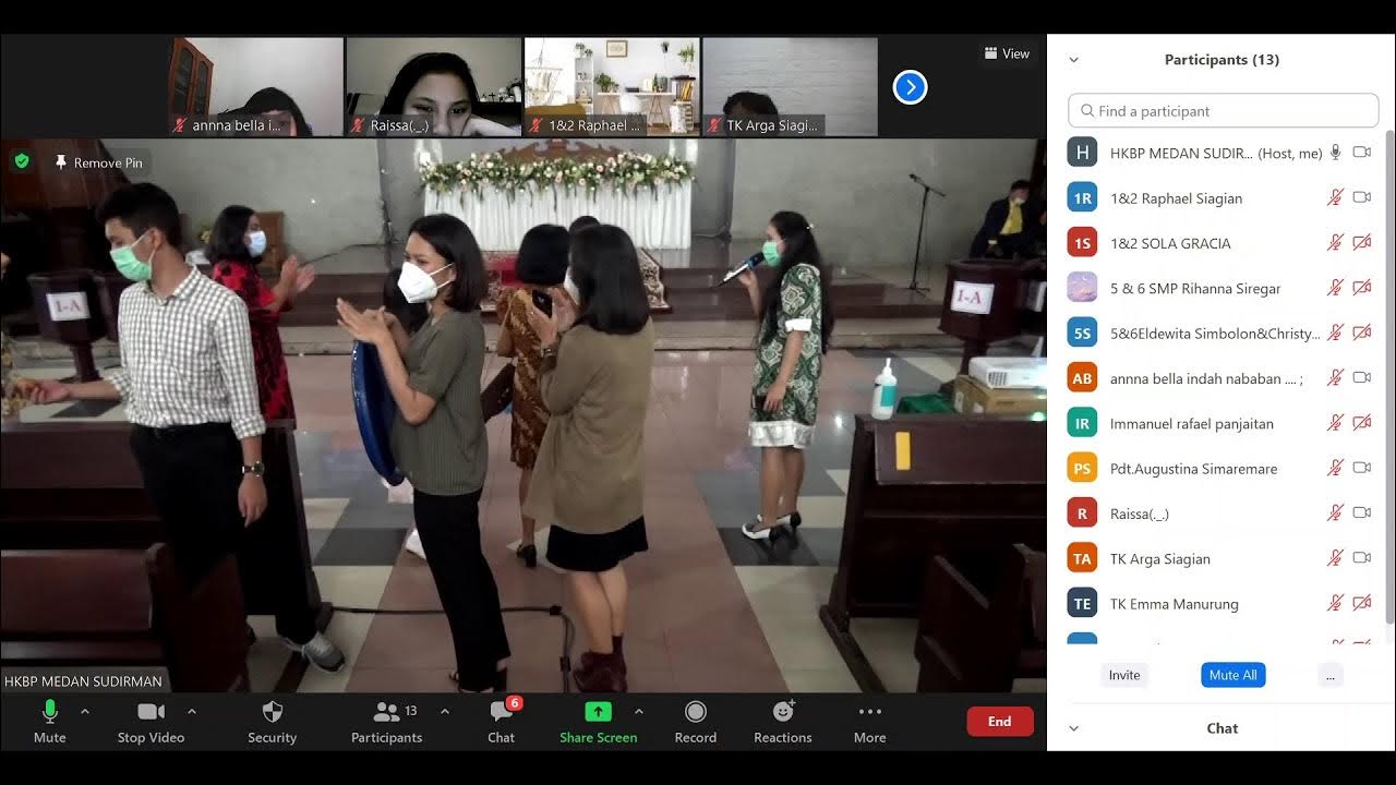 Ibadah Sekolah Minggu HKBP Medan Sudirman Minggu Quasimodogeniti, 11 April 2021 - YouTube