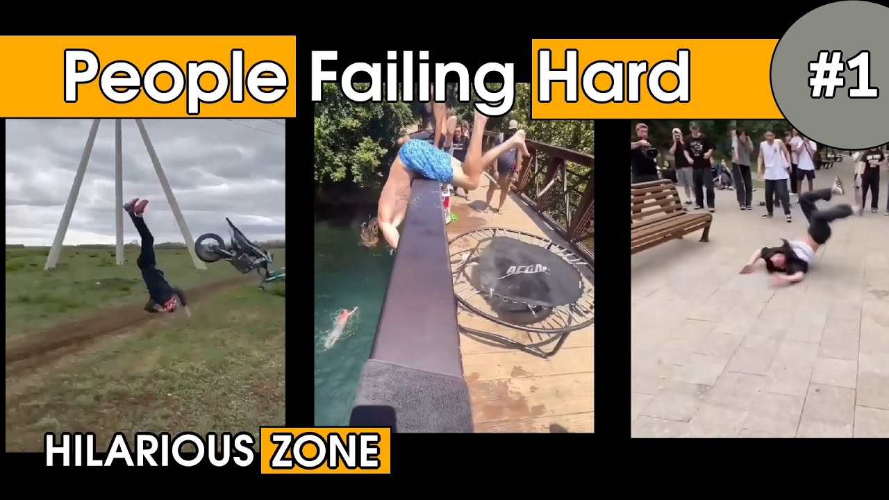 People Failing Hard | Fails Compilation | HILARIOUS ZONE - YouTube