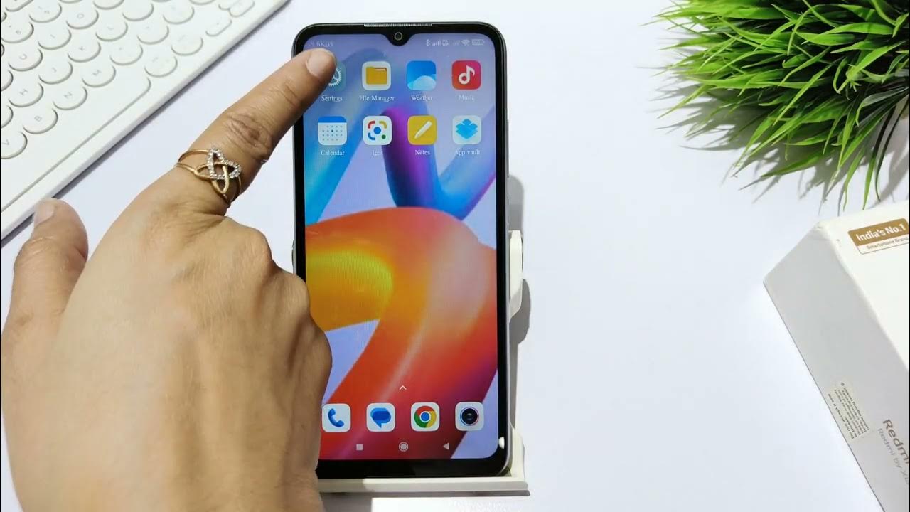 How to change font style in Redmi A2 plus | Redmi A2 me font style change kaise kare - YouTube