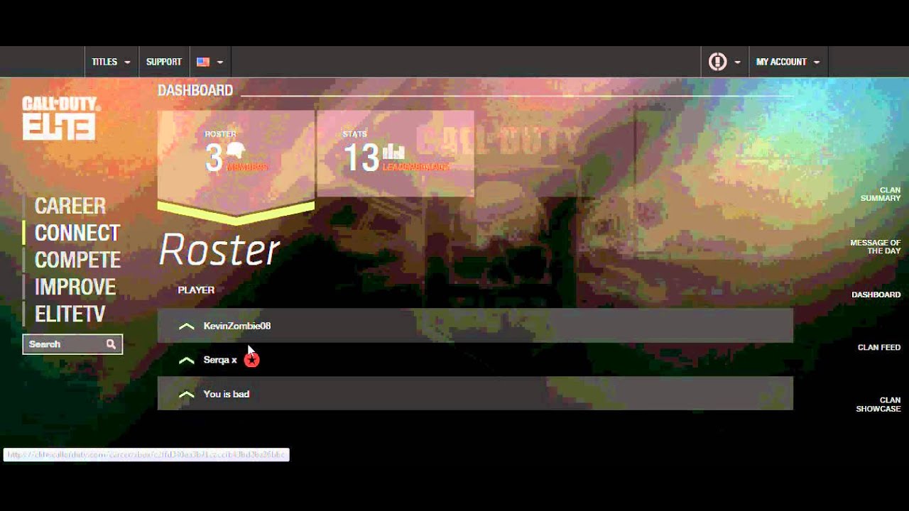 MW3 call of duty elite clan 500xp boost ! - YouTube