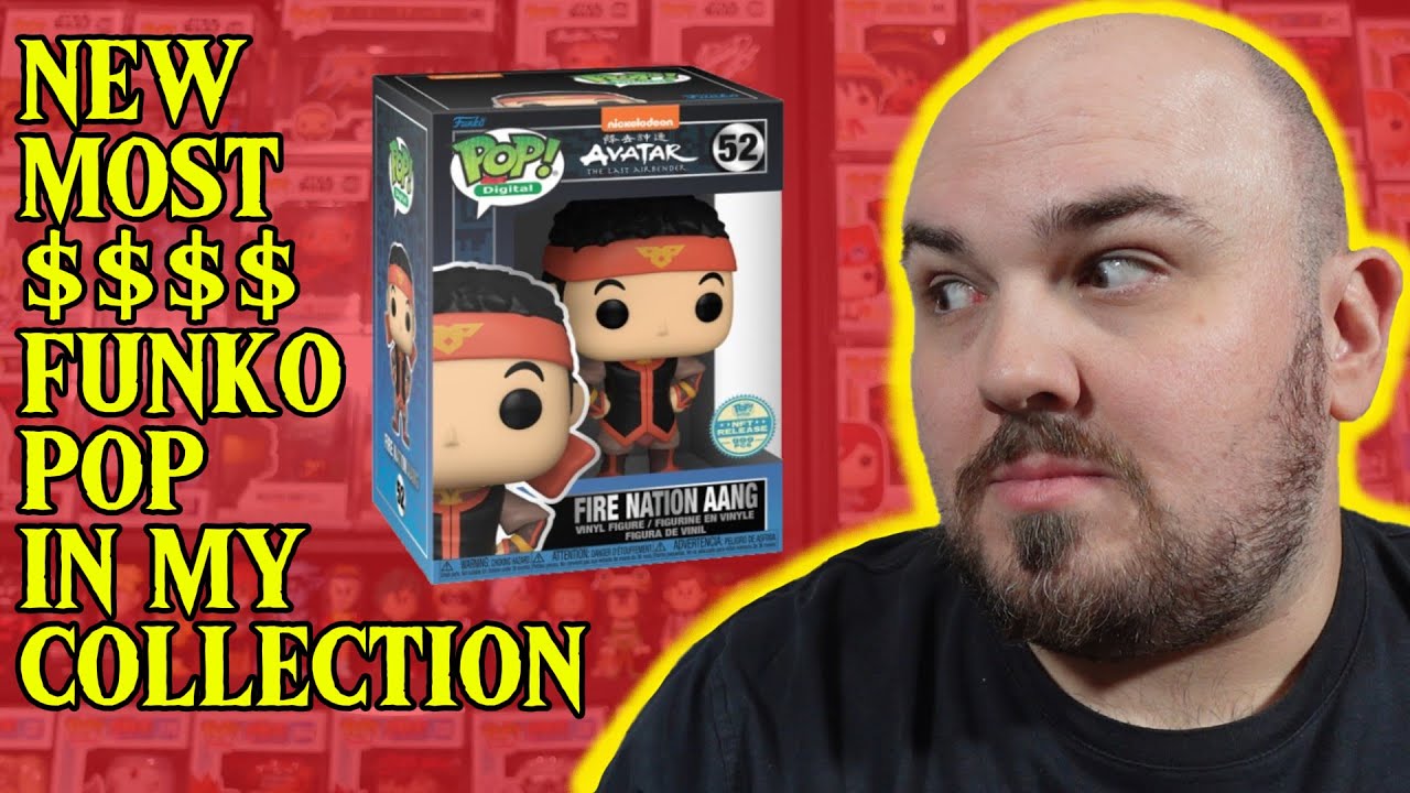 Unboxing Avatar the Last Airbender Fire Nation Aang NFT Funko Pop ...