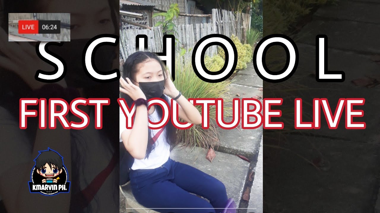 SCHOOL | FIRST YT LIVE - YouTube