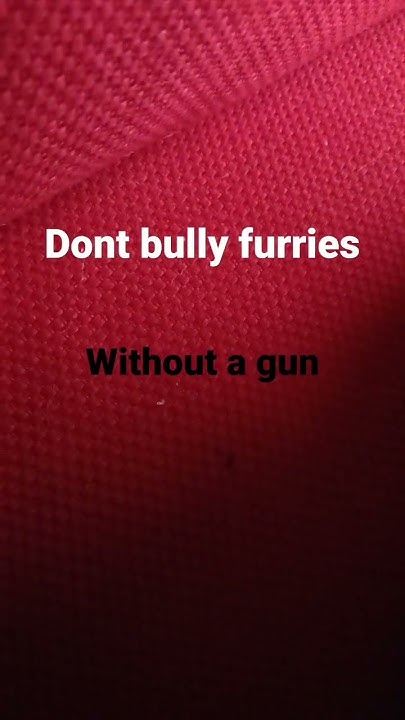 dont bully furries plot twist - YouTube