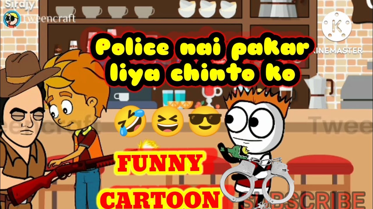 Police nai pakar liya chinto ko. Funny cartoon video .s .s Movie.New ...
