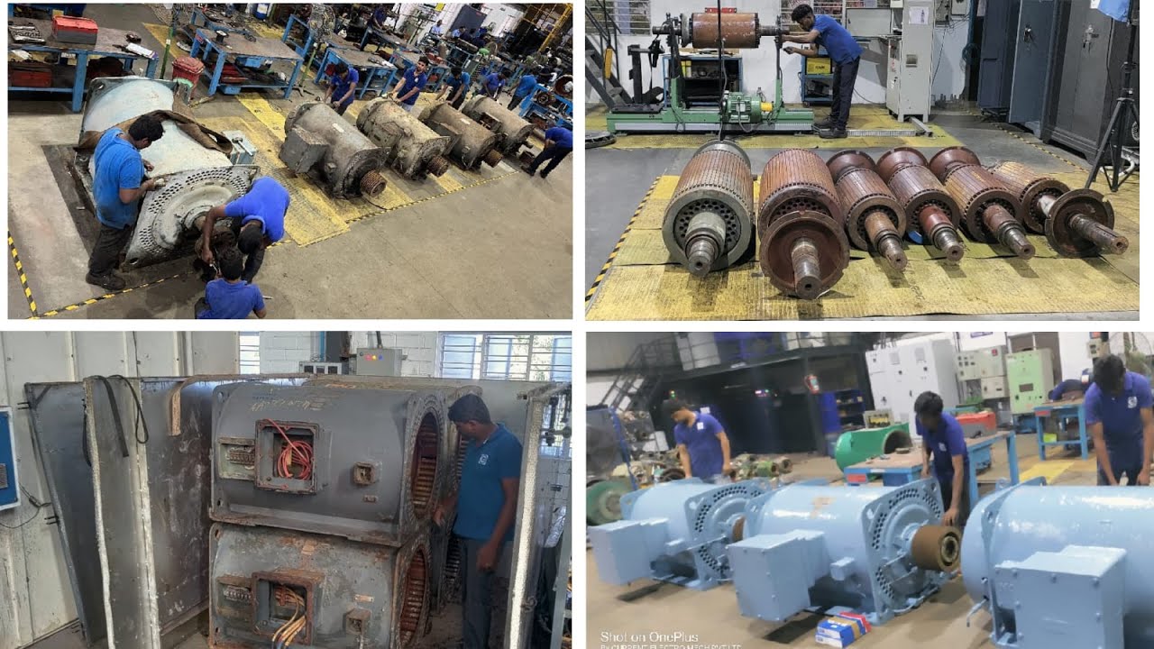3300V HT Motors Serviced in Bulk : Completed Within 21 Working Days ...