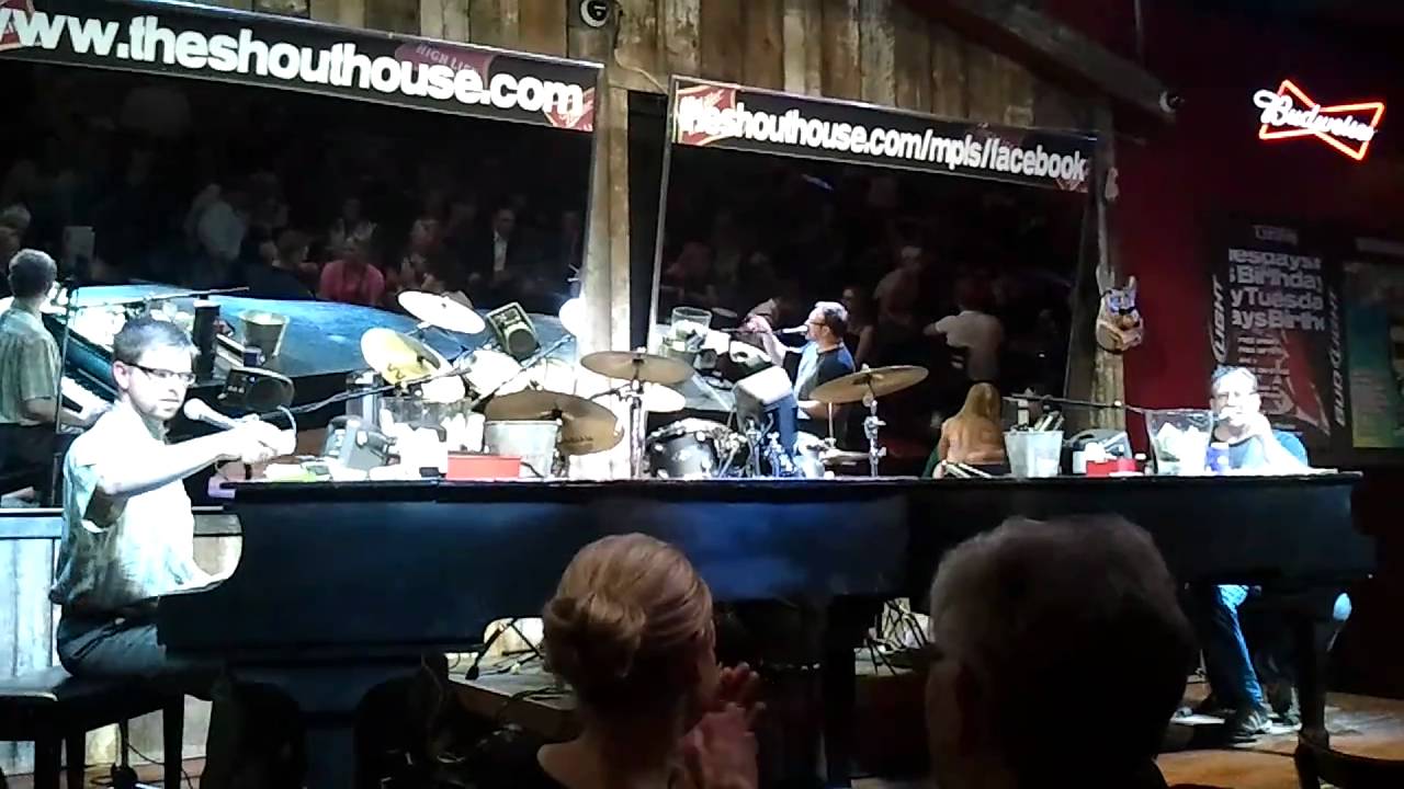 The Shout House with Dualing Pianos - YouTube