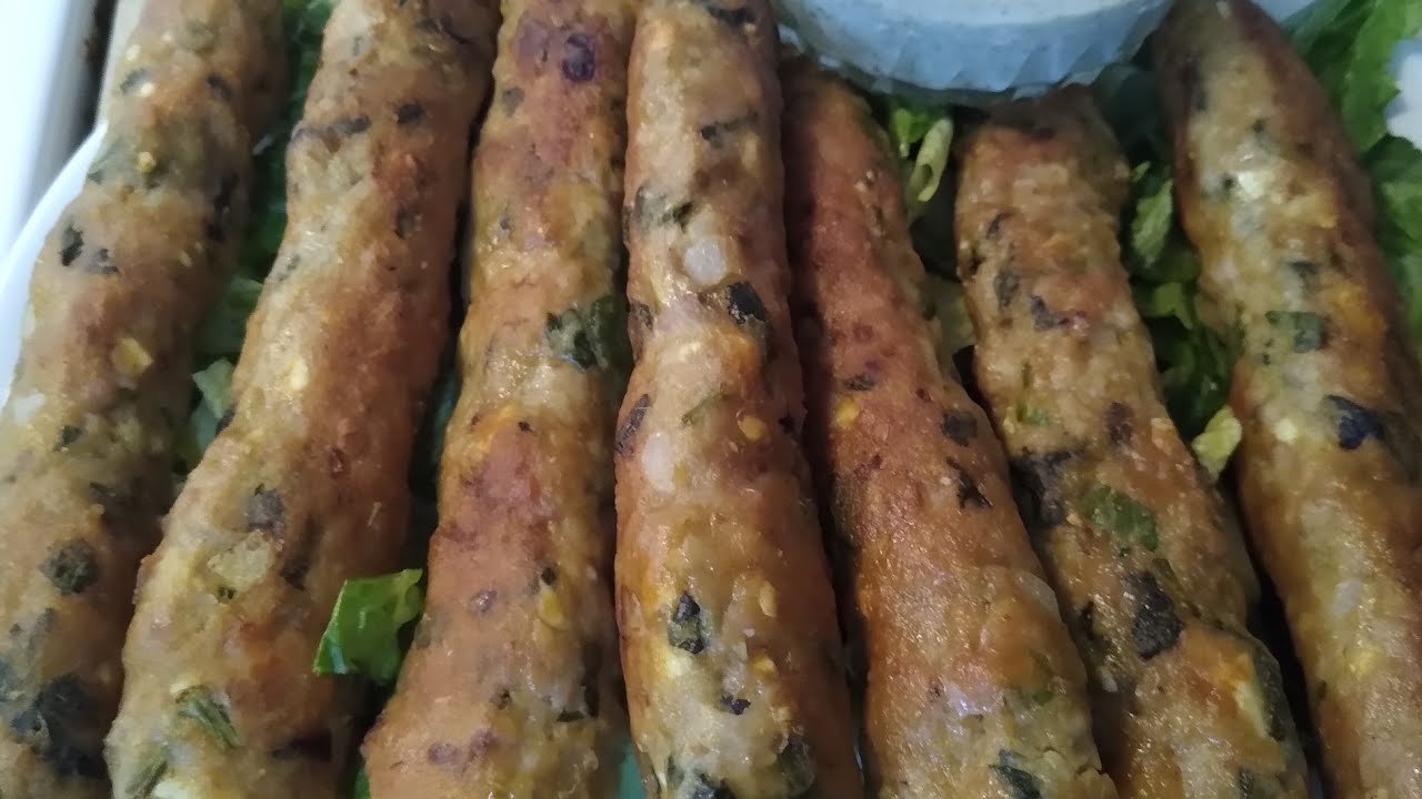Chicken Seekh Kabab/Tasty/and/Easy/Recipe - YouTube
