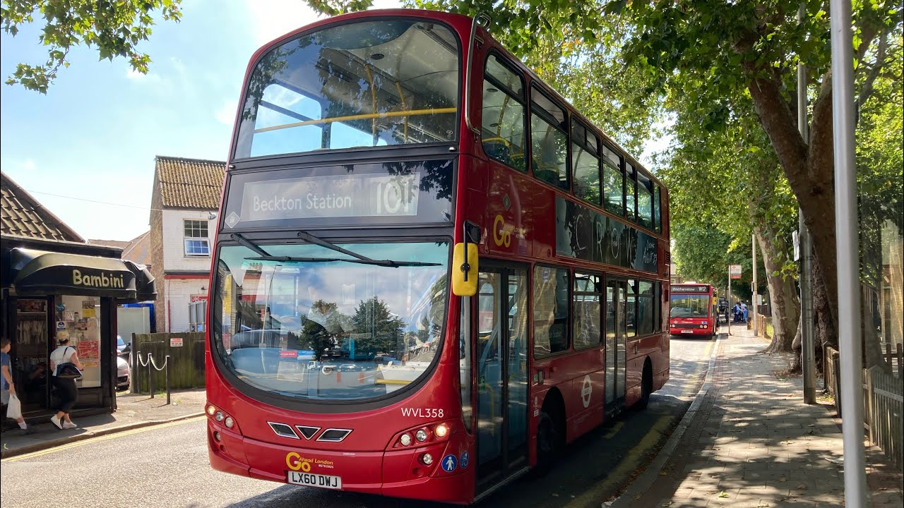 TFL 101 旺斯特德 ️ 貝克頓公共交匯處 🚌LX60 DWJ/WVL358 - YouTube