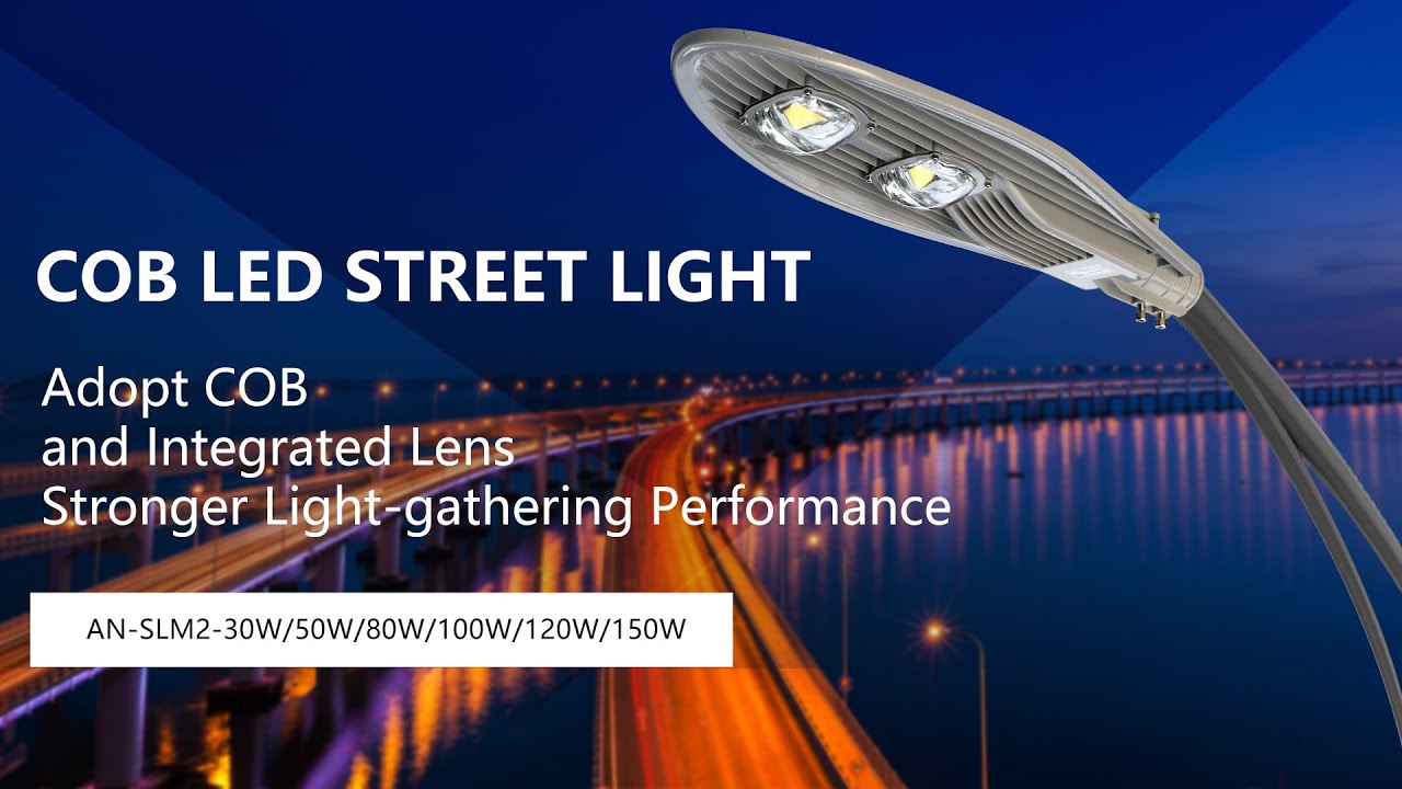 COB LED street light | Anern - YouTube