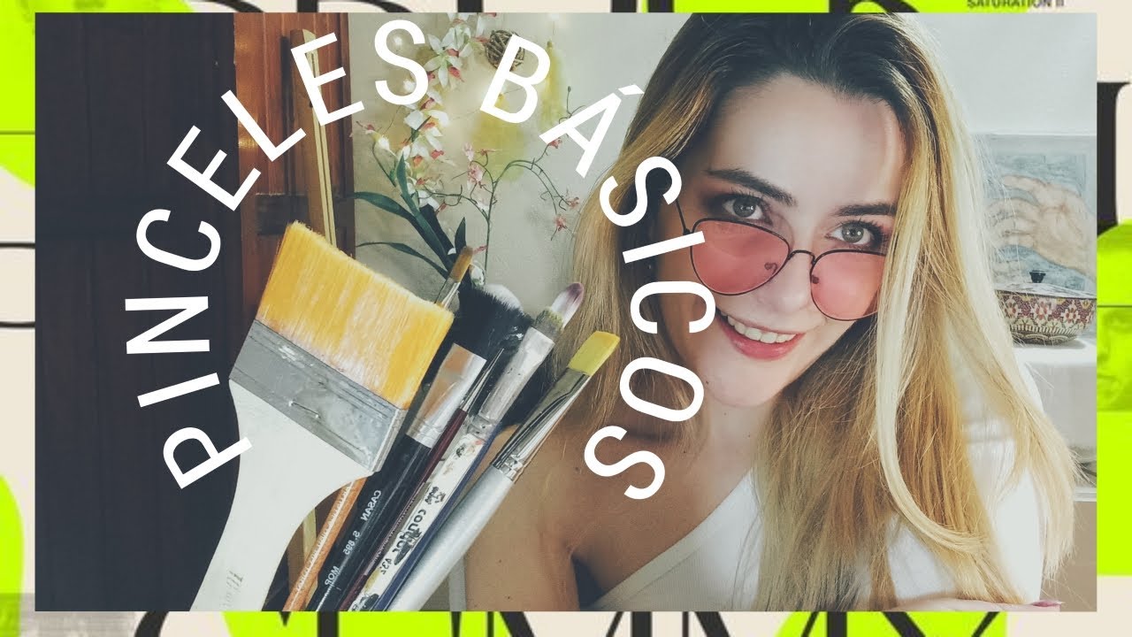 GUÍA DE TIPOS DE PINCELES Y PINCELADAS + BÁSICOS PARA PINTURA - YouTube