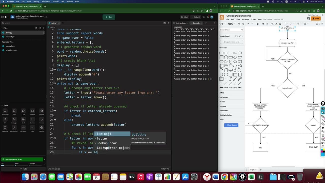 Hangman Project Python For Beginners Youtube