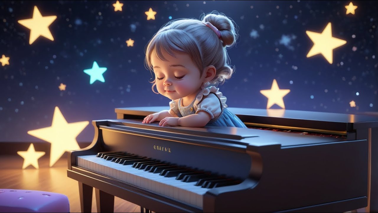 Relaxing Lullaby Song For Baby | Piano Relaxing Music To Go To Sleep ...