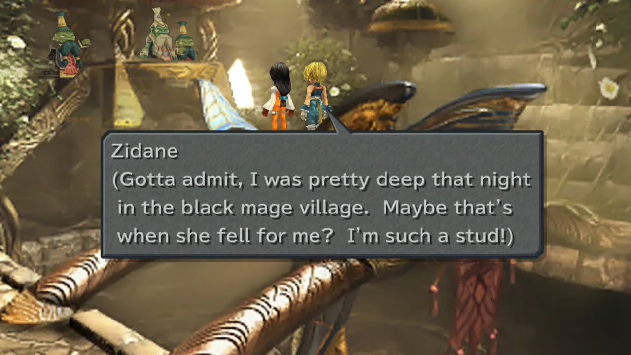 Final Fantasy IX: Wedding Scenes - Garnet x Zidane - Vivi x Quina - YouTube
