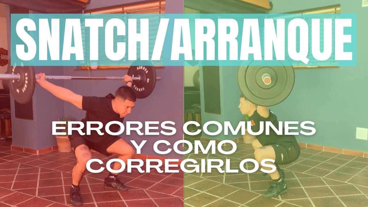 Snatch (Arranque) paso a paso - YouTube