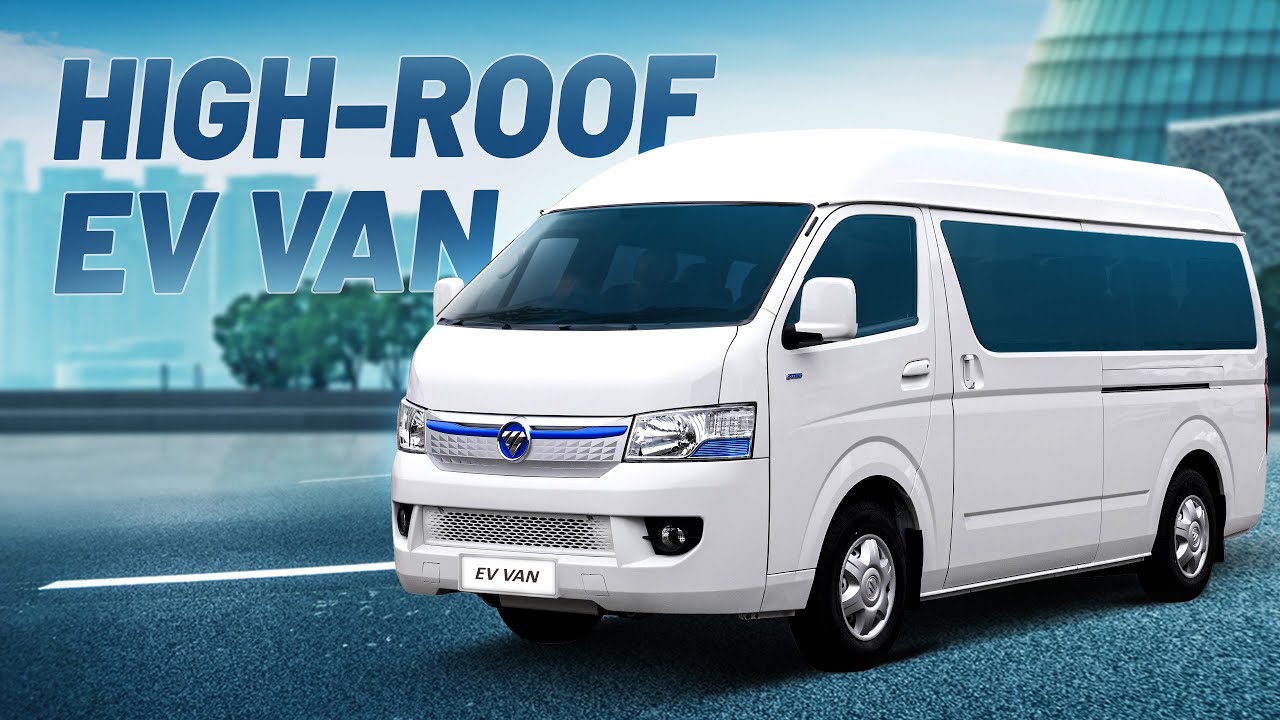 Foton High Roof EV Van - YouTube