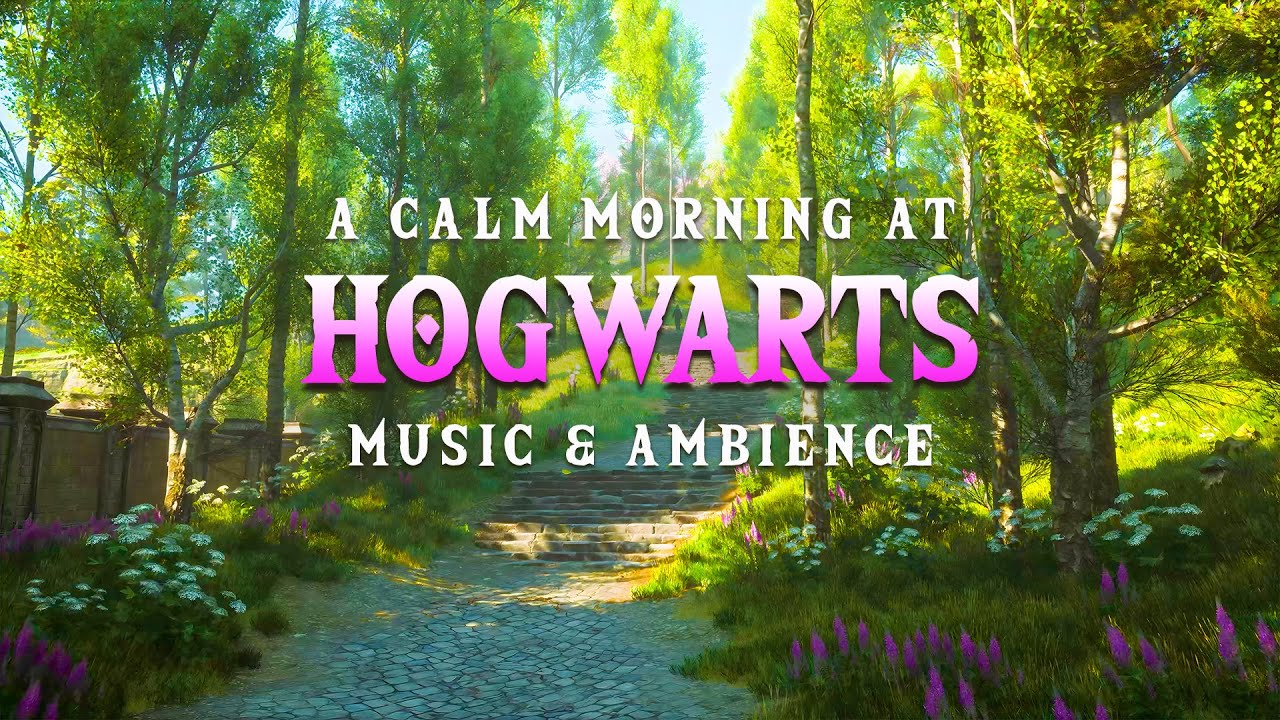 A Calm Morning at Hogwarts - Harry Potter Music & Ambience | Hogwarts ...