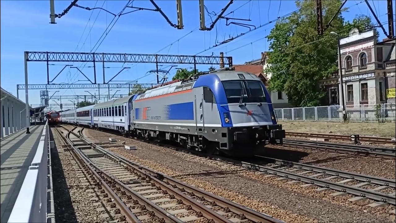 100 DNI Z KOLEJĄ odc.96 s3. EP07-360 IC,,Chełmoński", EU44-004 IC,,Wawel",EN63A-034 - YouTube