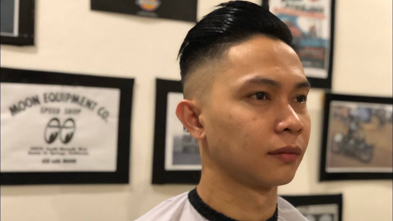 UPPERCUT HAIRSTYLE | BARBER TUTORIAL - YouTube