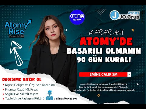 [JO Grup Zoom Toplantısı] 03.01.2025 İş Tanıtımı ATOMY’DE BAŞARILI OLMANIN 90 GÜN KURALI Emine SM
