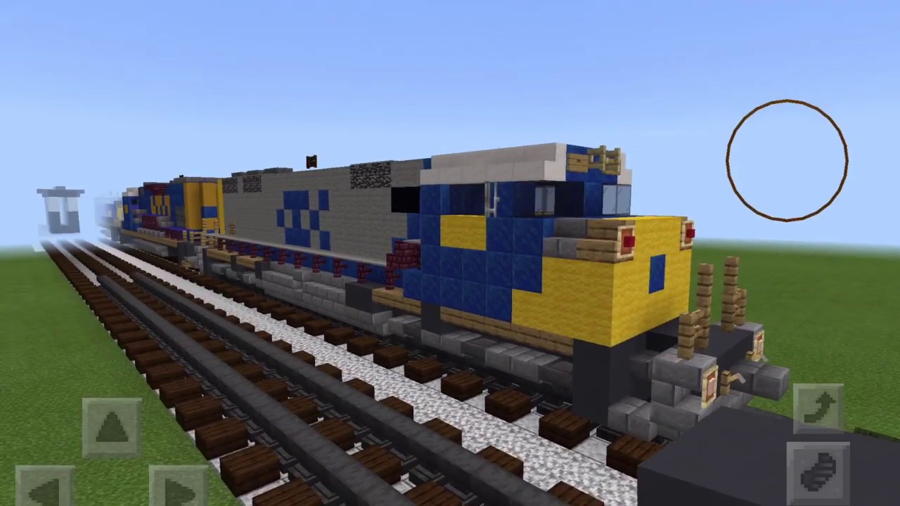 Tutorial: How to build a CSX SD60M in Minecraft - YouTube