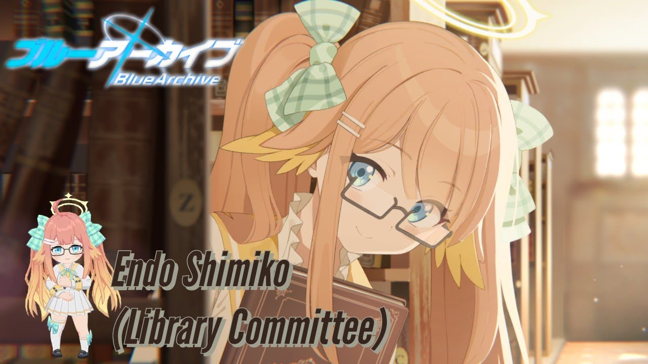 Blue Archive | Relationship Story with Endo Shimiko [Episode 1 - 4 ...