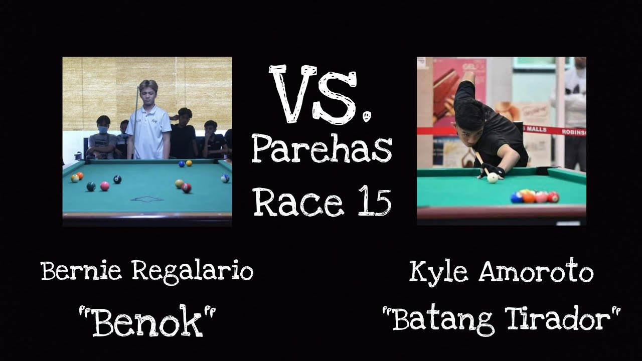 Bernie "Benok" Regalario vs. Kyle "Batang Tirador" Amoroto | Race 15 ...