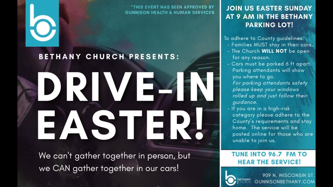 "Drive-In" Easter Service - YouTube