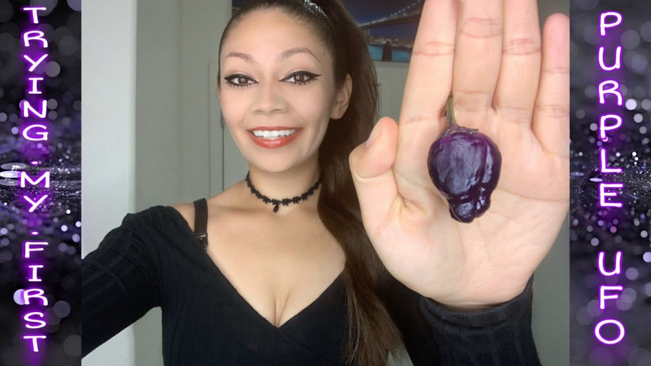 PEPPER PRINCESS | TRYING MY FIRST PURPLE UFO - YouTube