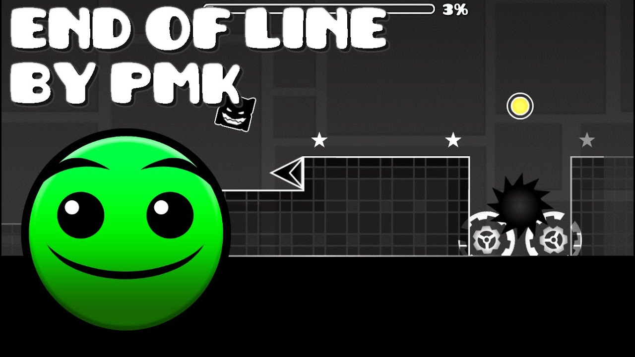 Geometry Dash - End of Line by PMK - YouTube