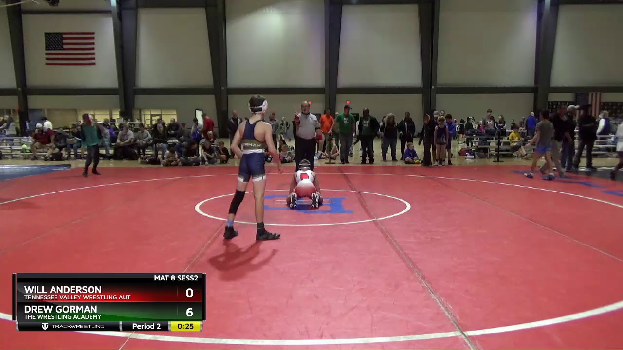 MS 83 Will Anderson Tennessee Valley Wrestling Aut Vs Drew Gorman The ...