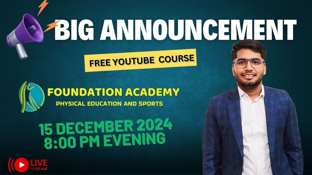 New Free YouTube Course - YouTube